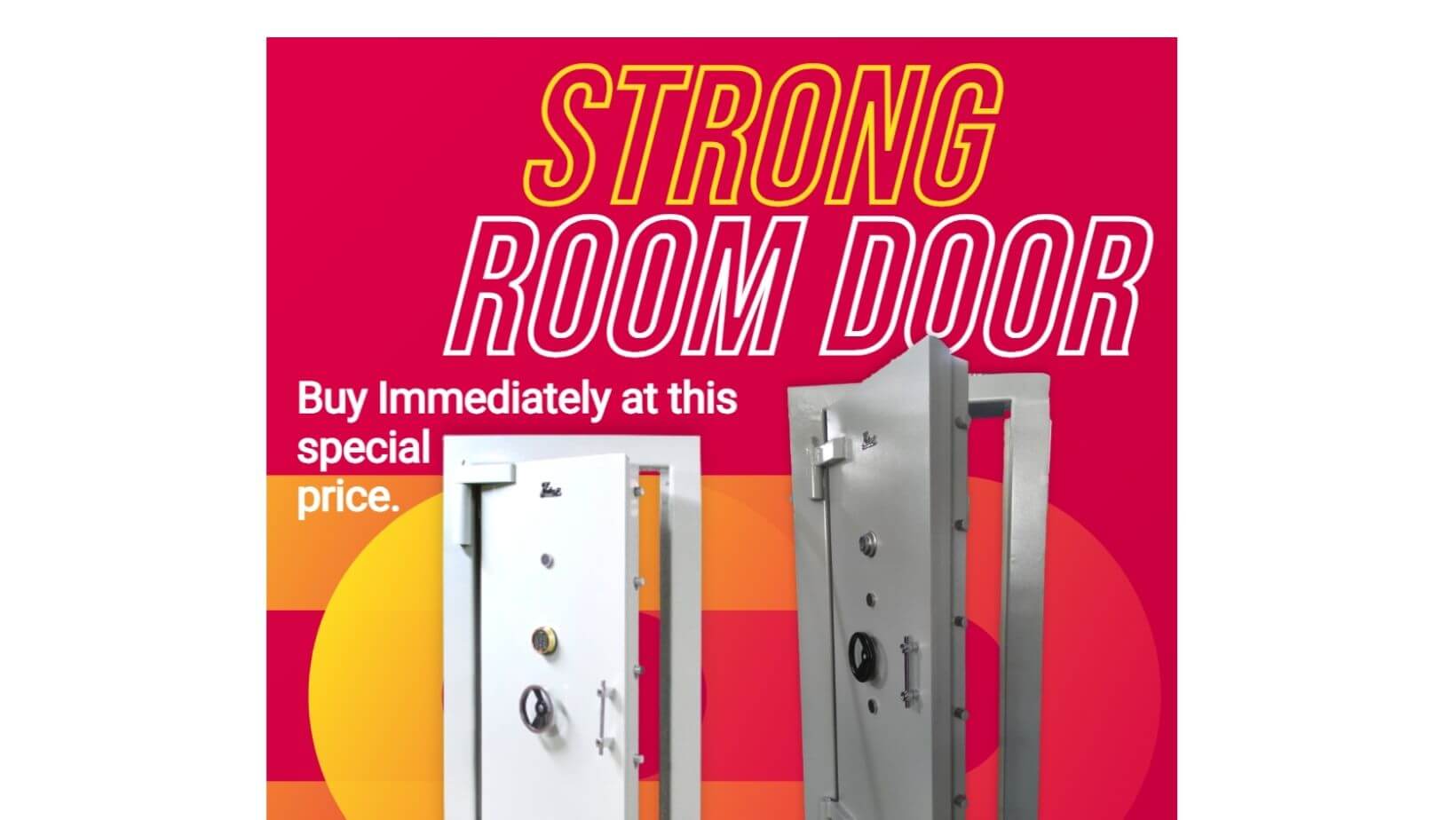 Strong Room Door - New NetaJi Safe